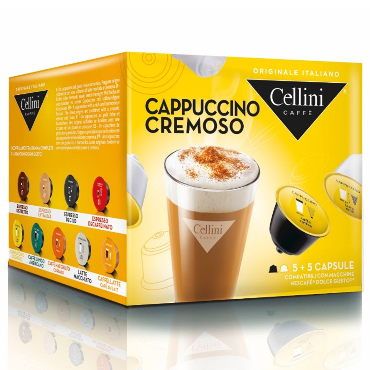 Cellini | CAPPUCCINO Italian Coffee Capsules 10 pcs | HKTVmall The ...
