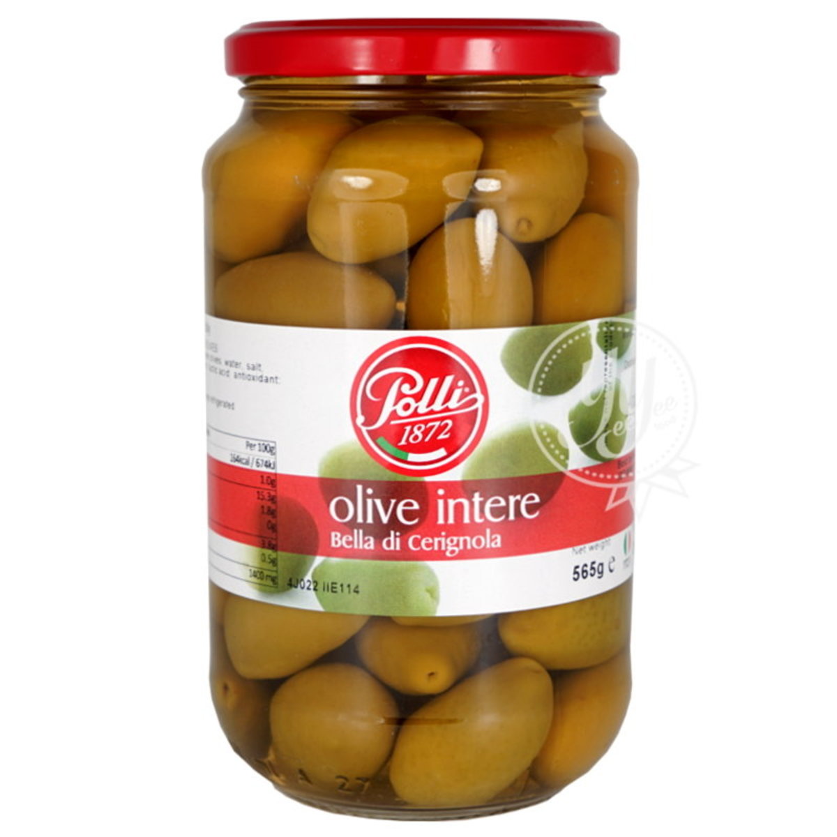 Polli | Italian Giant Green Olives 565g | HKTVmall The Largest HK ...