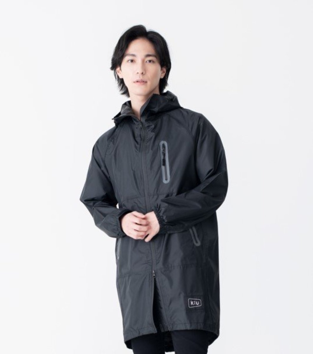 Wpc. | 【K116-900-R】Black - (Kiu Series) Rain Zip Up Jacket/ Raincoat/ Rainwear | HKTVmall The ...