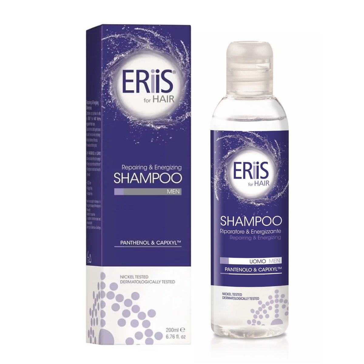 ERiiS | Repairing & Energizing Shampoo - Men 200ml（Random Packing ...