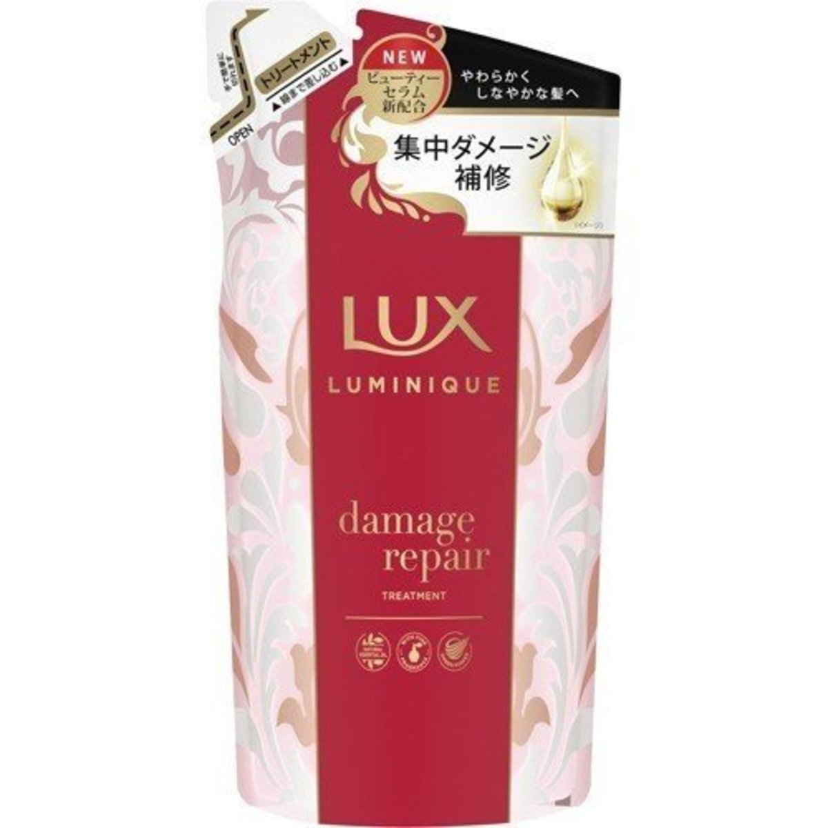 LUX | 精油集中修護受損髮質護髮素 - 補充裝 350g（紅） (平行進口) | HKTVmall 香港最大網購平台