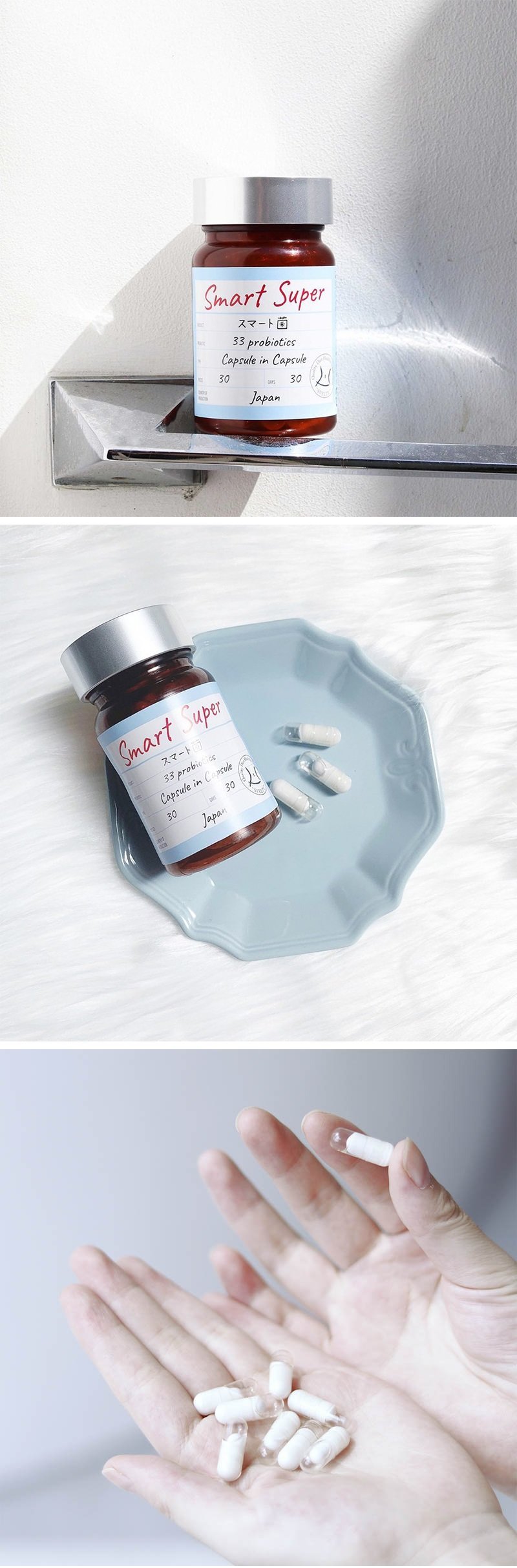 SVELTY | 33 kind of Lactic Acid Bacteria Smart Super 30 Capsules (30 ...