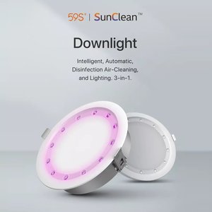 59S | SunClean UV-C Sterilization LED Downlight 4 3000K | Color : Yellow | HKTVmall The Largest ...
