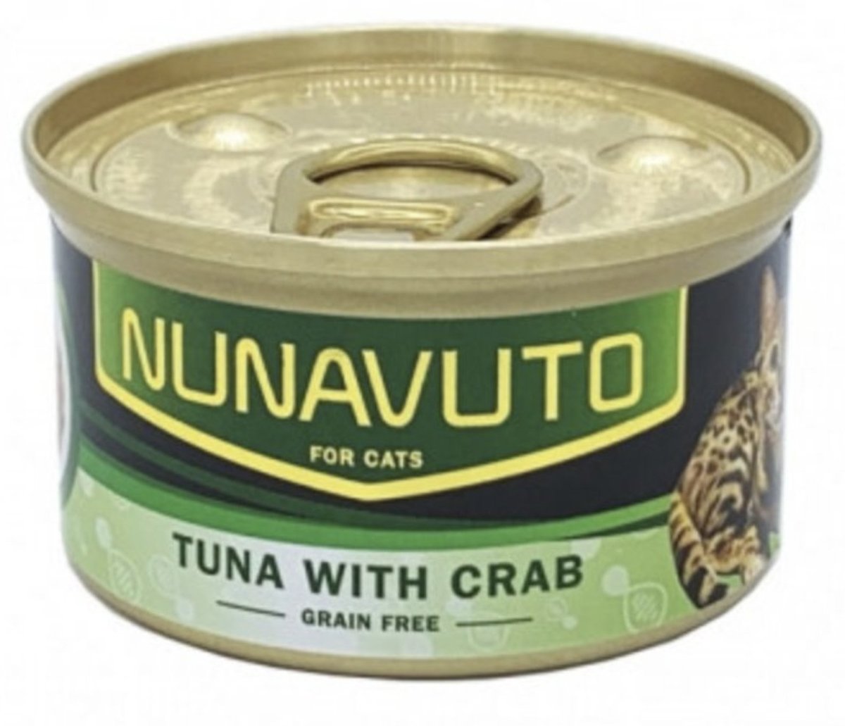 NUNAVUTO | Tuna with Crab *Grain Free* (80g) Cat Can 202451(NU-03 ...