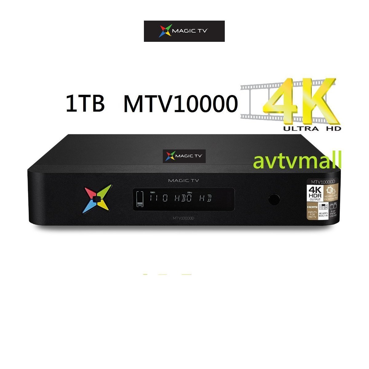MAGIC TV | MAGIC TV MTV10000 1TB 4K HDR 雙系統 YOU TUBE 高清機頂盒 雙TUNER | 顏色 ...