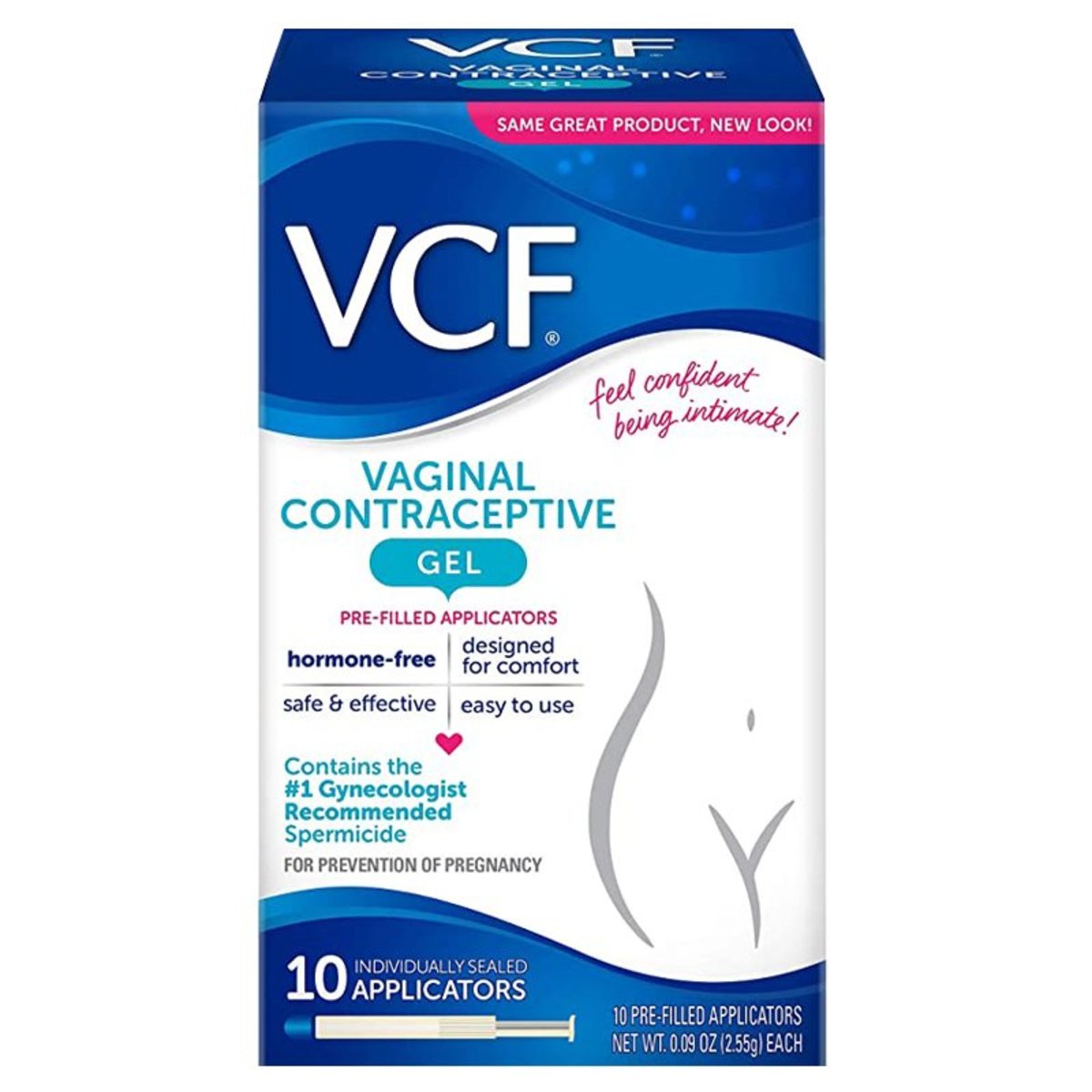 VCF | 美國VCF避孕凝膠10支裝 - 女士專用避孕啫喱 | HKTVmall 香港最大網購平台