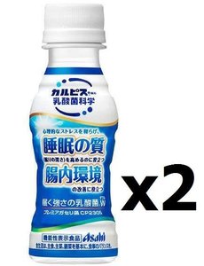 Asahi | F14465 Asahi CALPIS Lactic Acid Bacteria W 100ml x (2 bottles ...