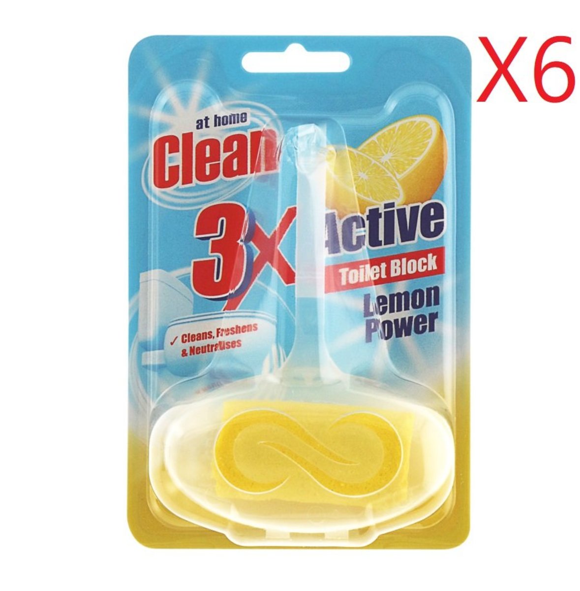 At Home | Clean Toilet Block - Lemon X 6pcs [Parallel Import Product ...
