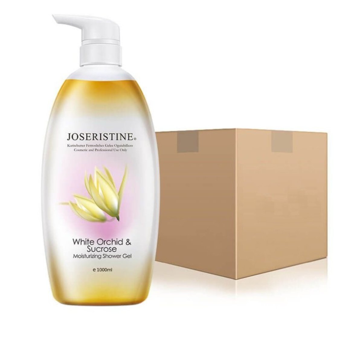 Joseristine | [原箱12件] 白蘭花蔗糖沐浴露 (1000ml) | HKTVmall 香港最大網購平台