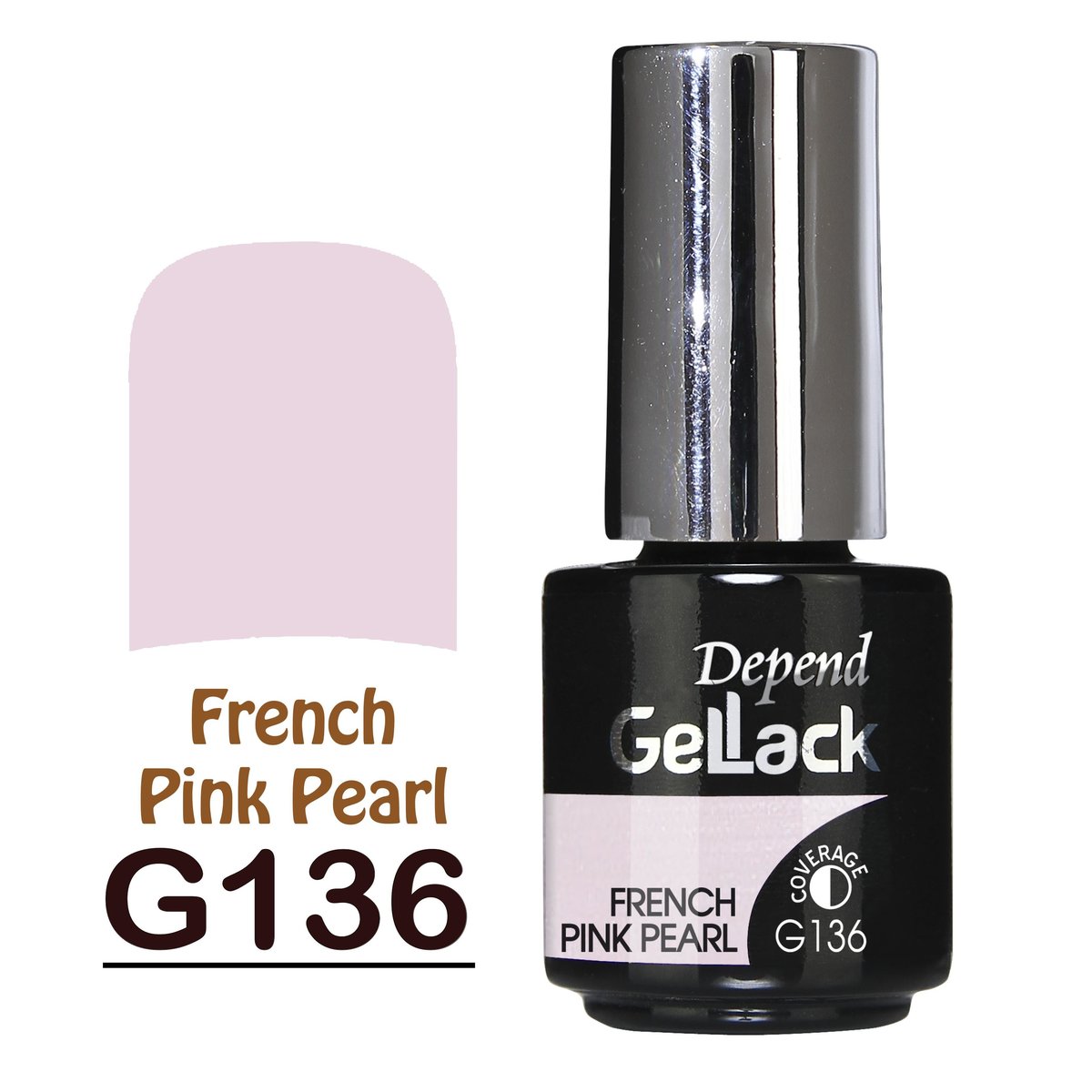 迪普妮絲 | GelLack Gel甲油#G136 (FRENCH PINK PEARL) | HKTVmall 香港最大網購平台