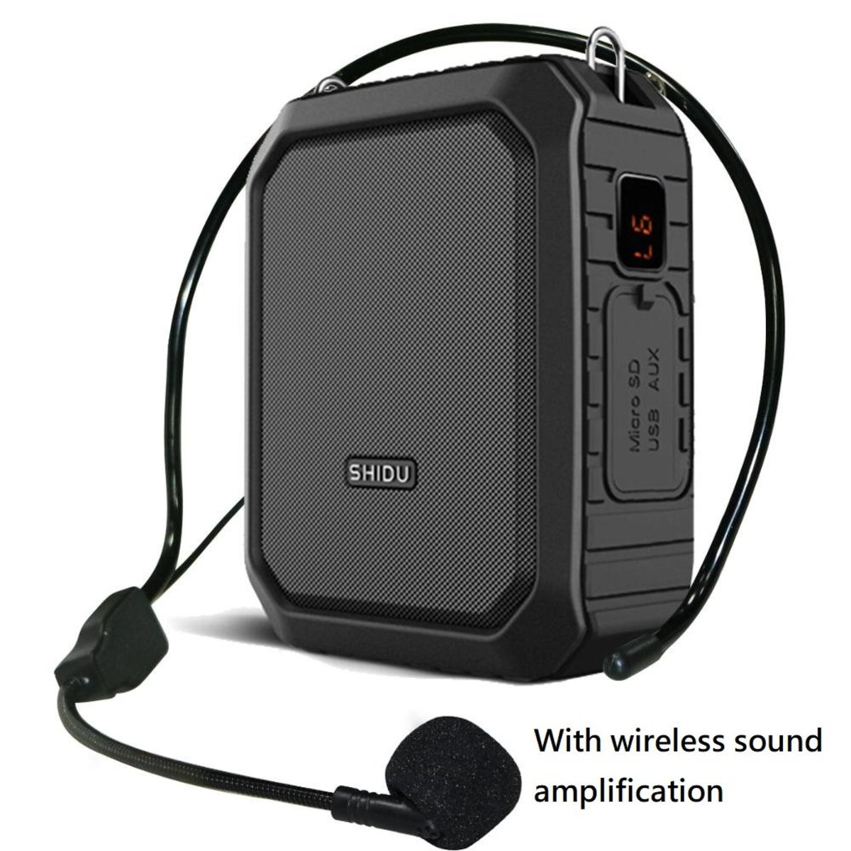 SHIDU | M800防水藍牙擴音器(無線聲音放大版) 黑色【香港行貨】 | HKTVmall 香港最大網購平台