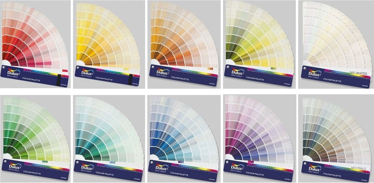 Dulux | Colour Palette CP5 Fandeck (2079 colours; ideal for professional) | HKTVmall The Largest ...