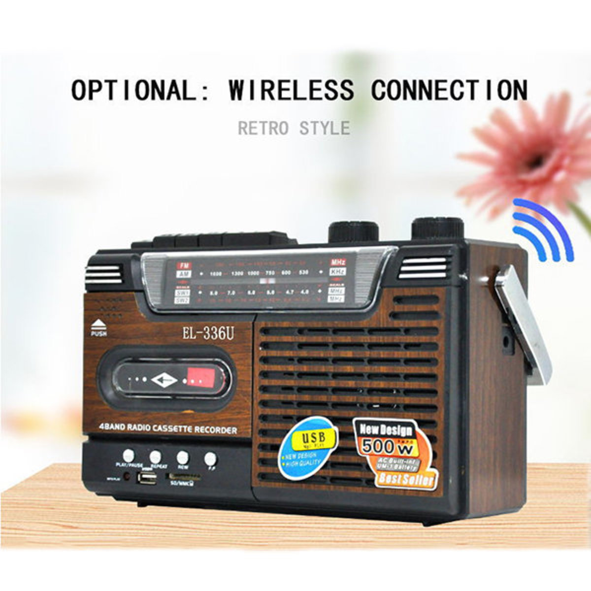 JK KOREA | 多功能磁帶收錄放音機(KNSTAR系列)(FP-319U) P2755 | HKTVmall 香港最大網購平台