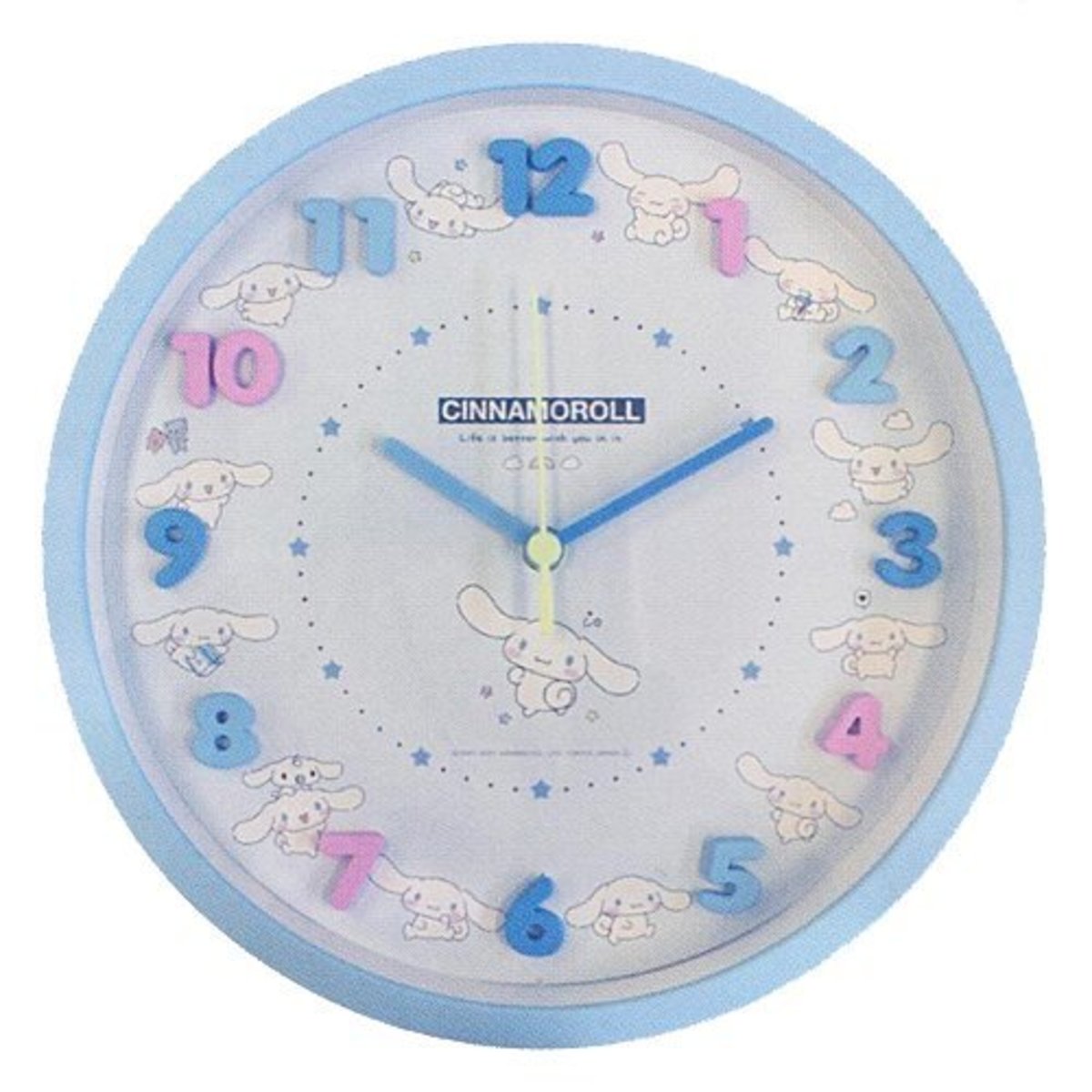 SANRIO | (Cinnamoroll) Japan Sanrio 3D Cartoon Wall Clock | HKTVmall ...