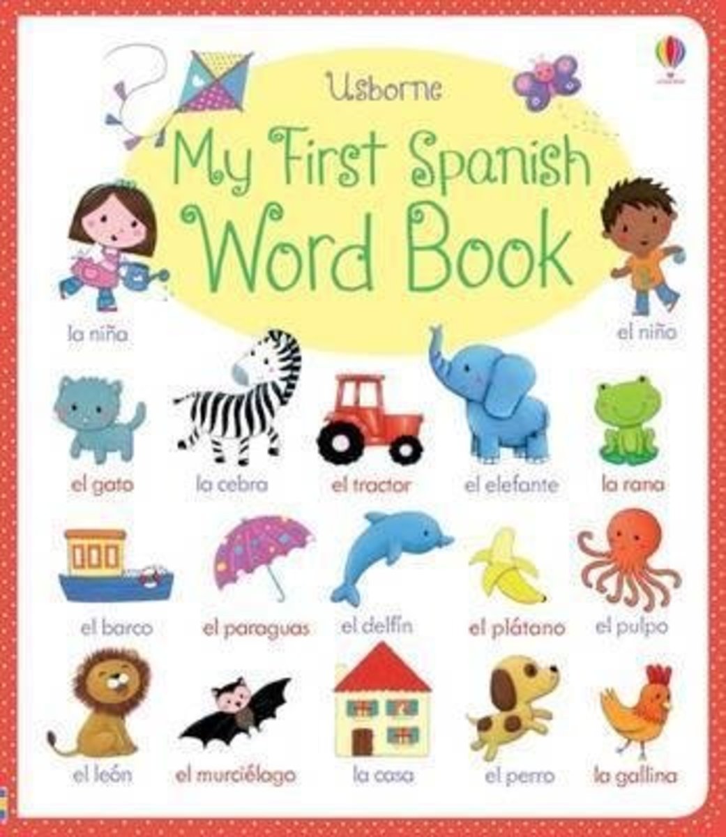 USBORNE | My First Spanish Word Book | HKTVmall The Largest HK Shopping ...