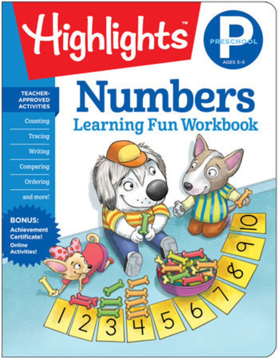 Highlights | Preschool Numbers Learning Fun Workbooks | HKTVmall 香港最大網購平台