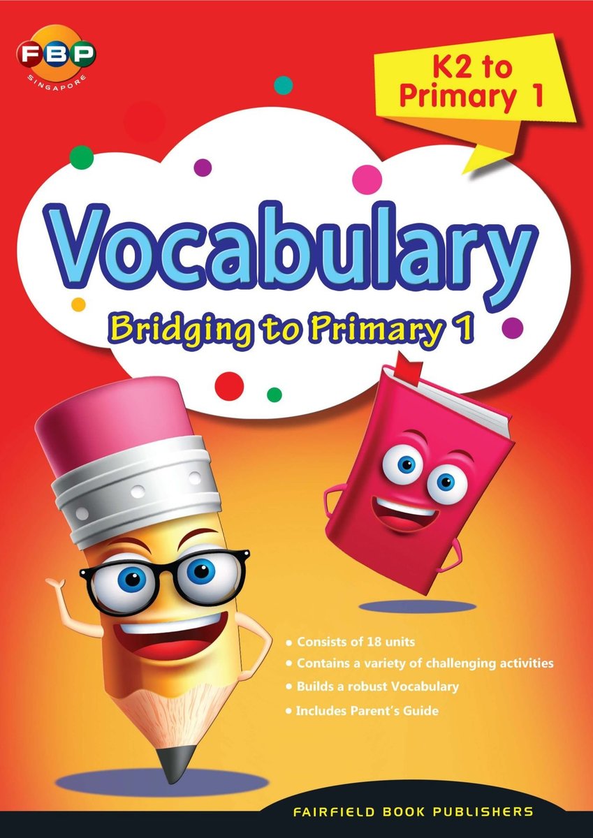 Fairfield Books | Bridging K2 to P1 - Vocabulary | HKTVmall 香港最大網購平台