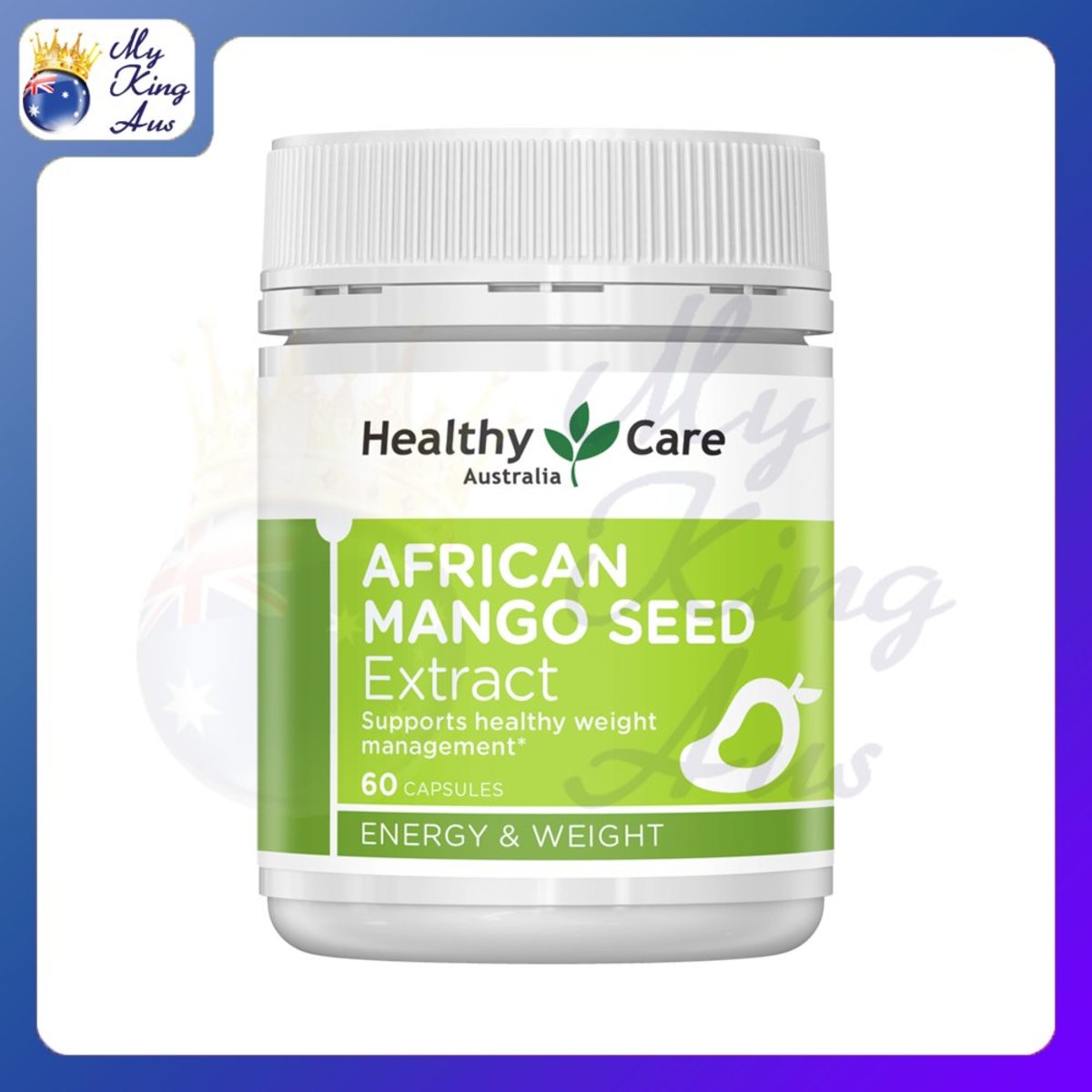 Healthy Care | 非洲芒果籽提取物 60粒 [平行進口] (此日期前最佳: 2024-10-31) | HKTVmall 香港最大網購平台