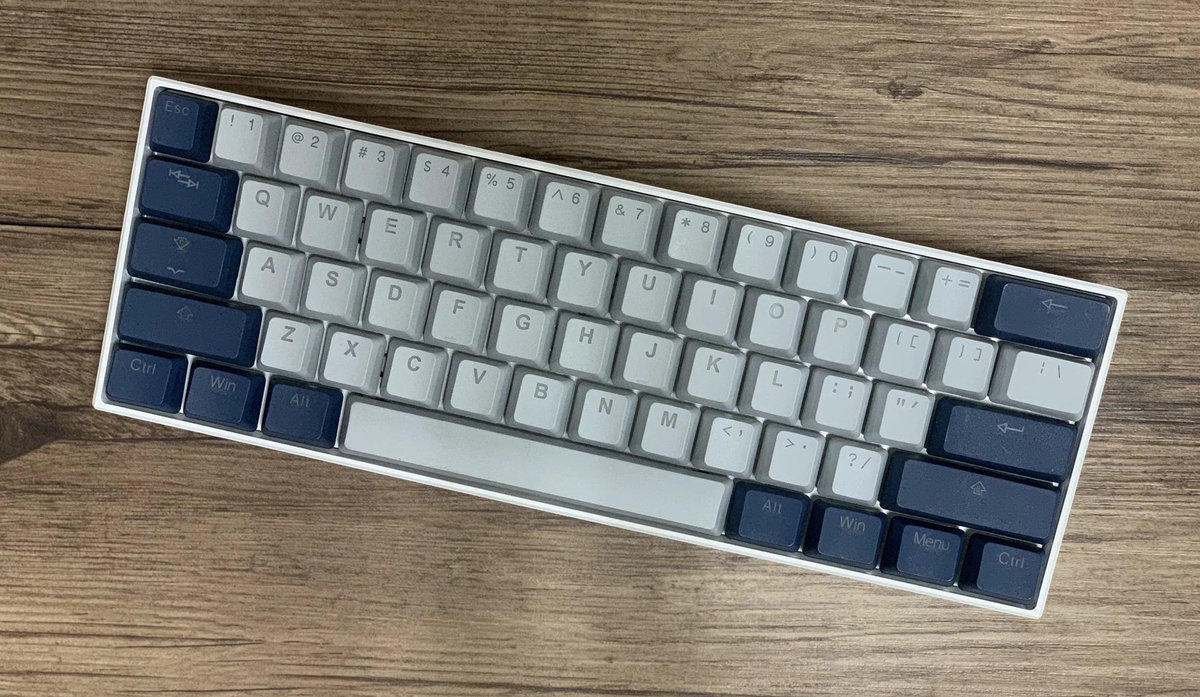 Tai Hao Doubleshot Pbt 132 Keycaps 2 Keys Puller Cool Gray Navy ...