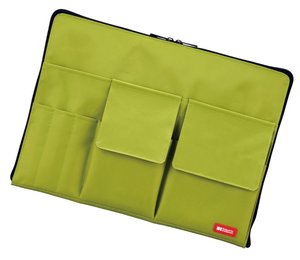 LIHIT LAB | 13 綠色多用途 Notebook Pouch (手提電腦袋/ iPad平板電腦 / 公事包/ iPad 袋/ 筆袋 ...