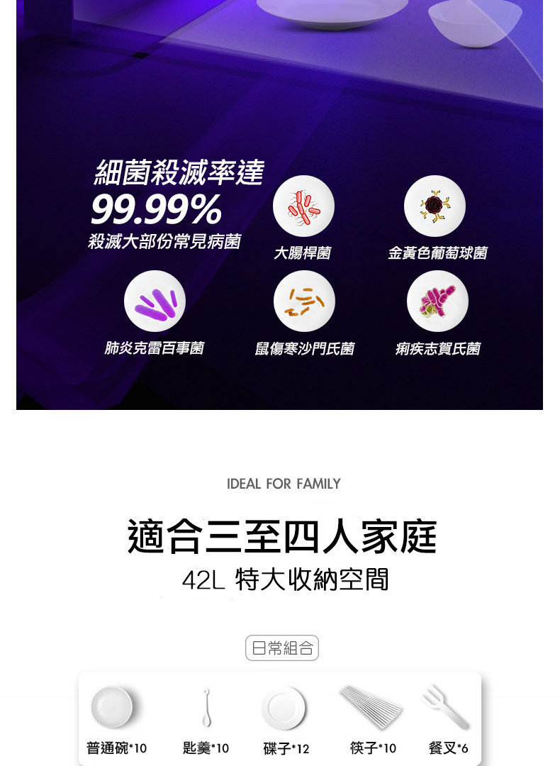 山崎 | 第2代UV消毒乾碗機 (32公升)(2-4人份) SK-DS6 | HKTVmall 香港最大網購平台