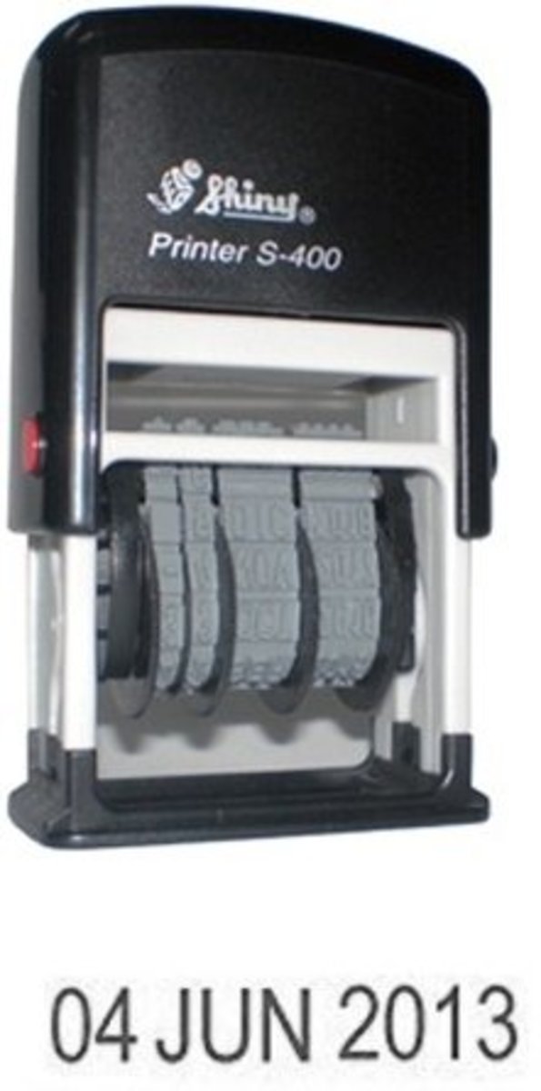 Shiny | S-400 迷你日期印 4mm (黑色) | 顏色 : 亮麗黑 | HKTVmall 香港最大網購平台