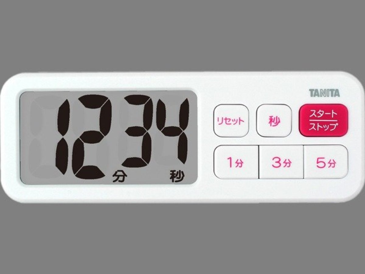 TANITA | TD-395 電子計時器 | 顏色 : 白色 | HKTVmall 香港最大網購平台