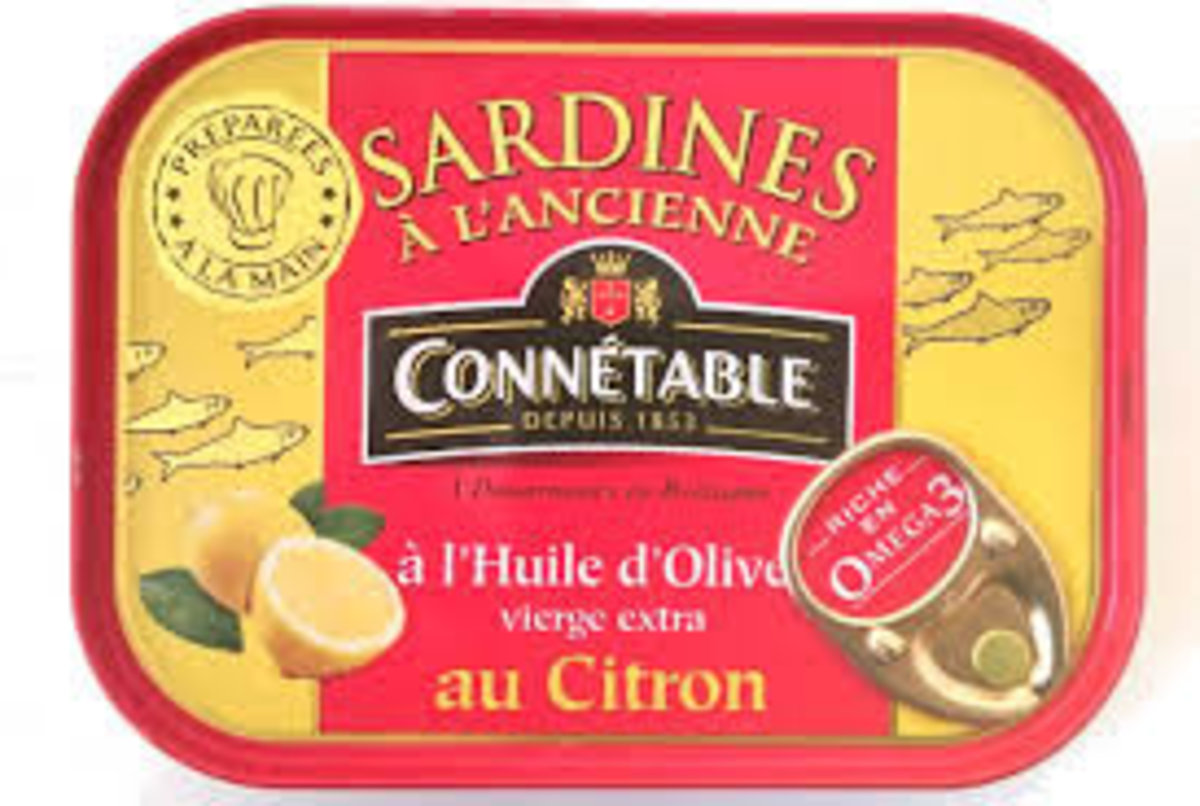 Connétable sardine | Direct from Europe - CONNETABLE - Sardines with ...