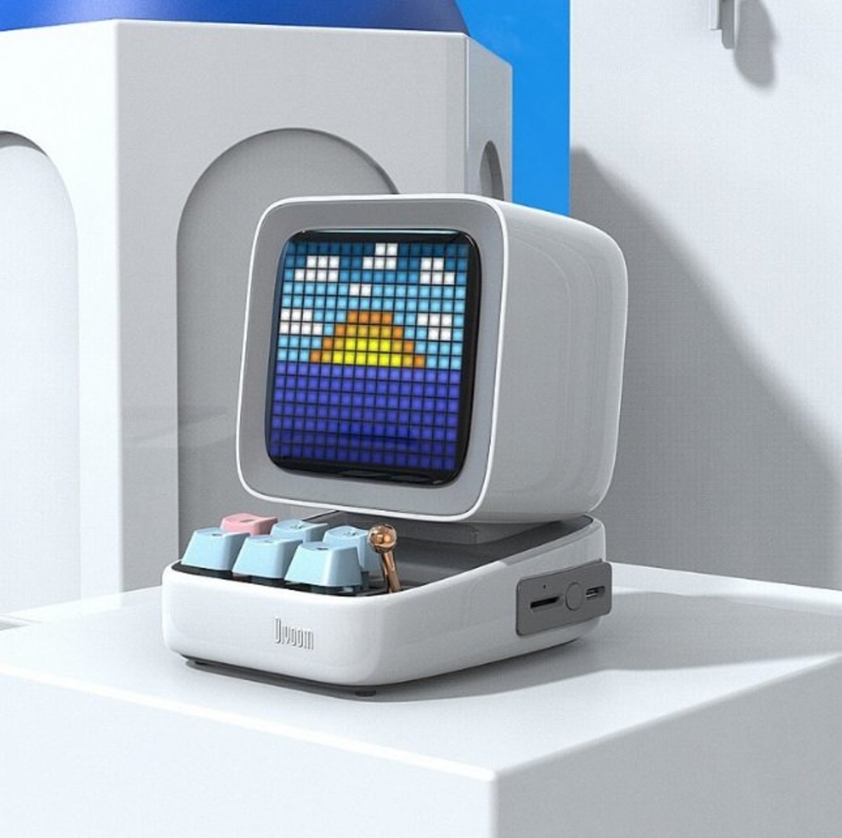 Divoom | DITOO Plus 像素藍牙喇叭 - 白色 | HKTVmall 香港最大網購平台