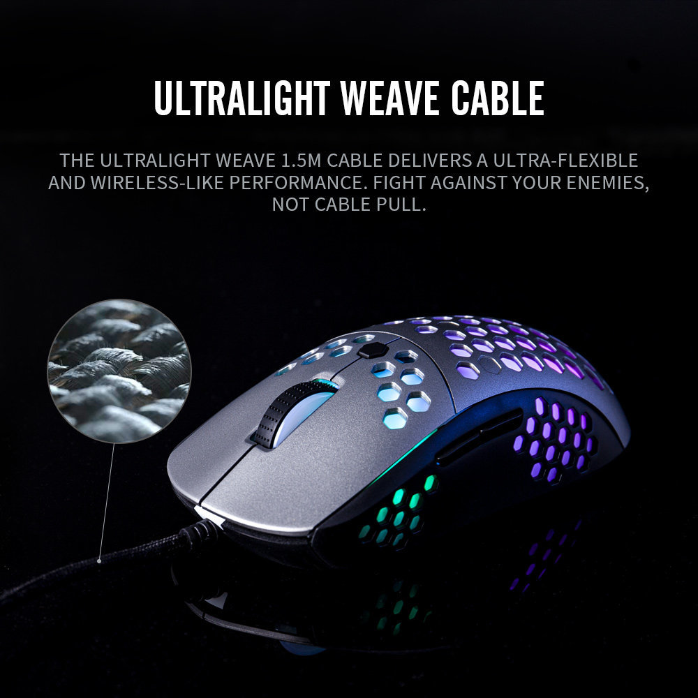 首席玩家 | 1stplayer M6 RGB 極輕身 65克 10000dpi 進階電競滑鼠 | HKTVmall 香港最大網購平台