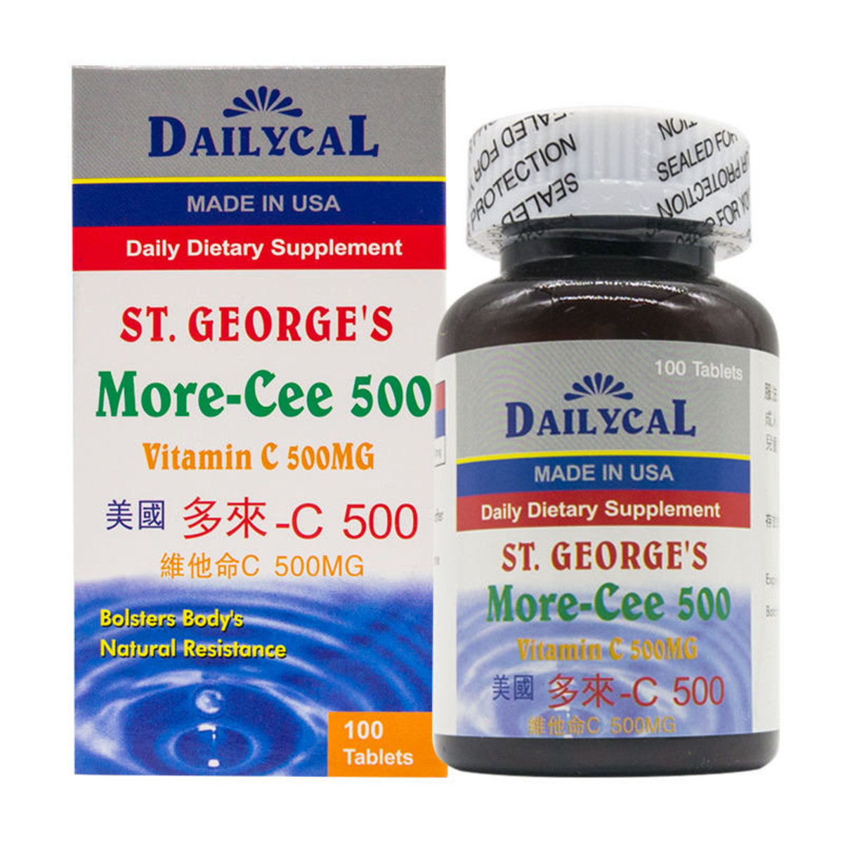 DAILYCAL | dailycal 500mg 100t | HKTVmall The Largest HK Shopping Platform