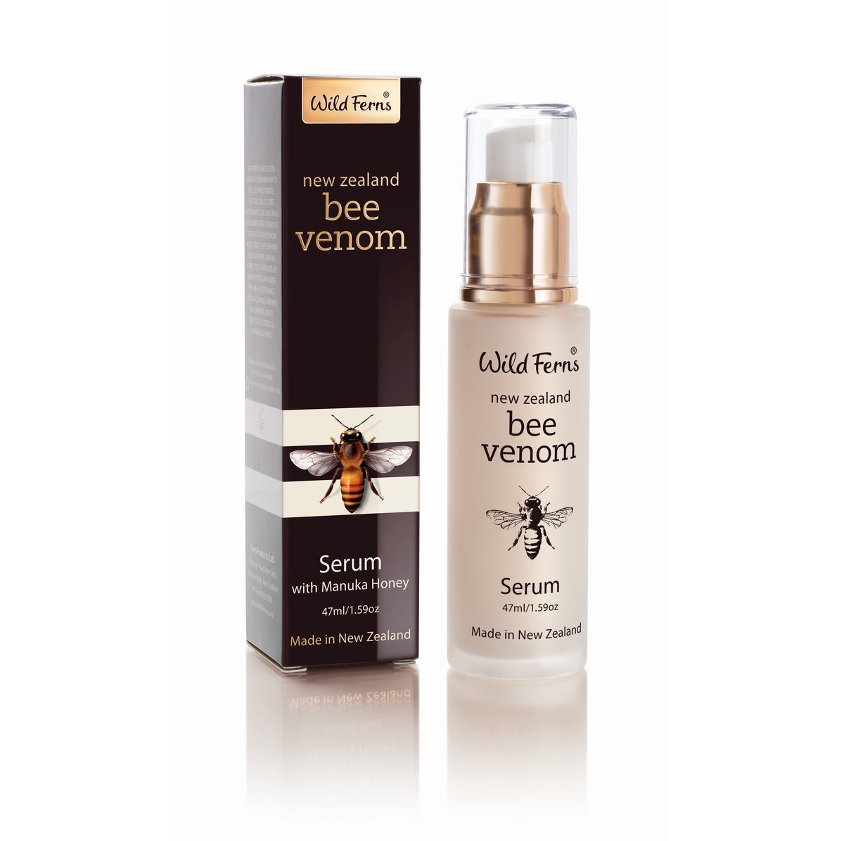 Wild Ferns | Bee Venom Serum with Active Manuka Honey, 47ml [BVSE ...
