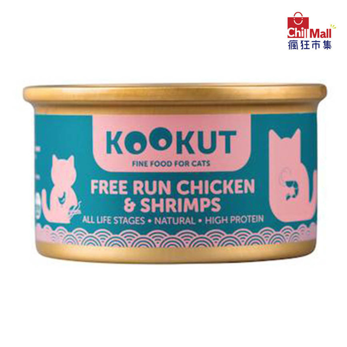 KOOKUT | KOOKUT 貓罐頭 天然放養雞鮮蝦 70g #貓糧 (濕) #KOOKUT #貓罐頭 #貓罐 #貓濕包 #貓濕糧 #蝦 ...