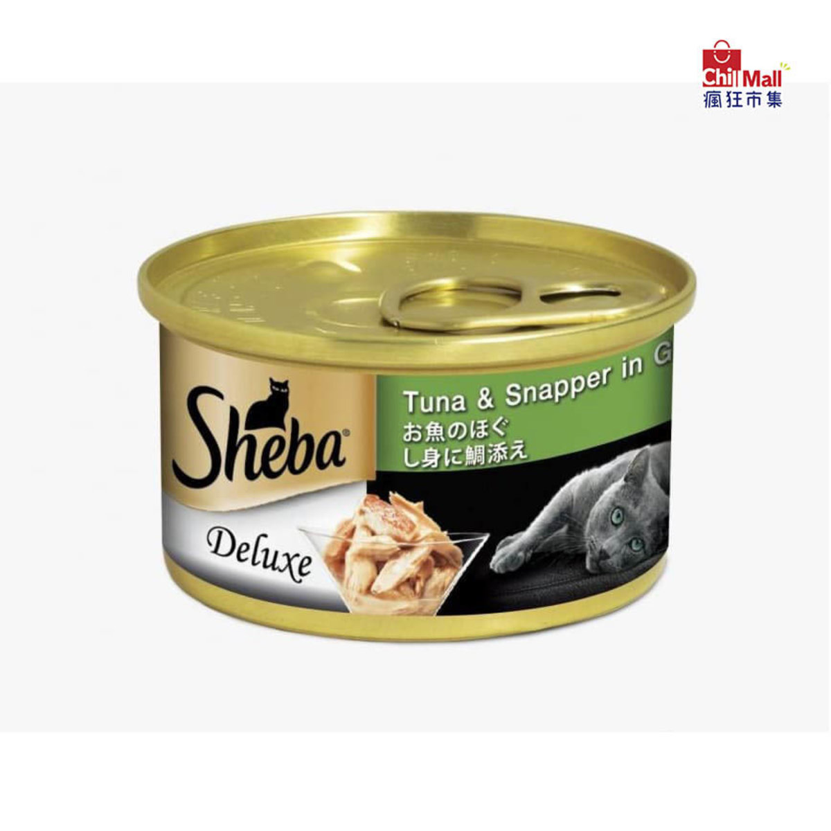Sheba | Sheba 貓罐頭 日系貓罐頭 湯汁吞拿魚加鯛魚 85g #貓糧 (濕) #Sheba #貓濕糧 #貓罐 #貓濕包 4023922 | HKTVmall 香港最大網購平台