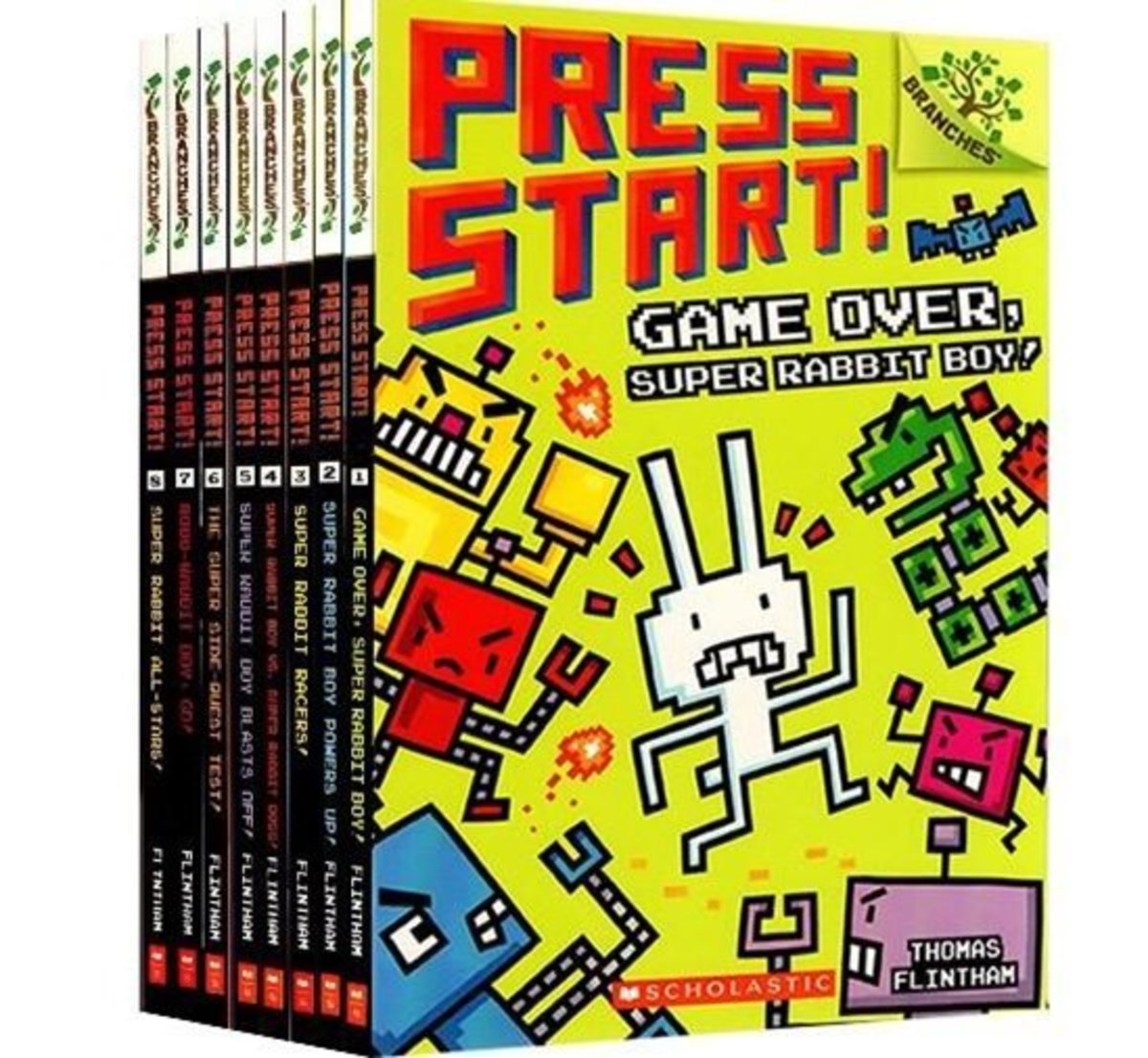 SCHOLASTIC | Press Start 學樂大樹系列方塊兔10冊｜平行進口產品 | HKTVmall 香港最大網購平台