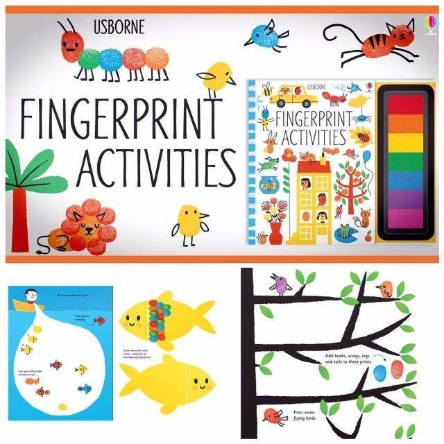 USBORNE | 兒童手指繪畫塗鴉 勞作玩具｜平行進口產品 | 尺碼 : 3A | HKTVmall 香港最大網購平台