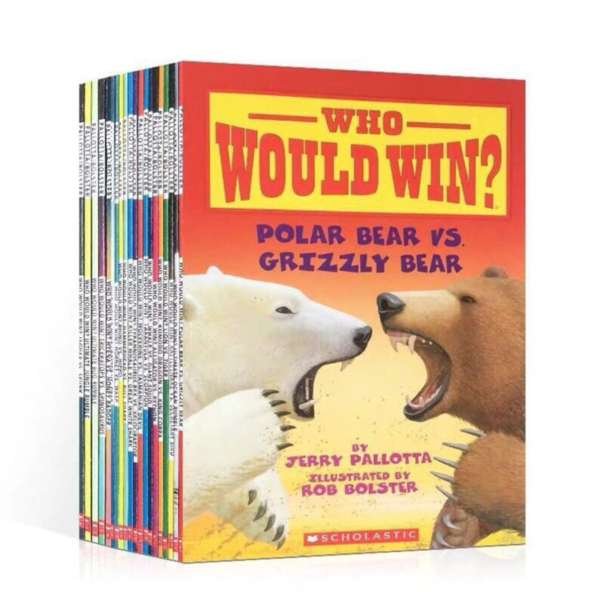 SCHOLASTIC | Who would win 24 books set 猜猜誰會贏？｜平行進口產品 | HKTVmall 香港最大網購平台