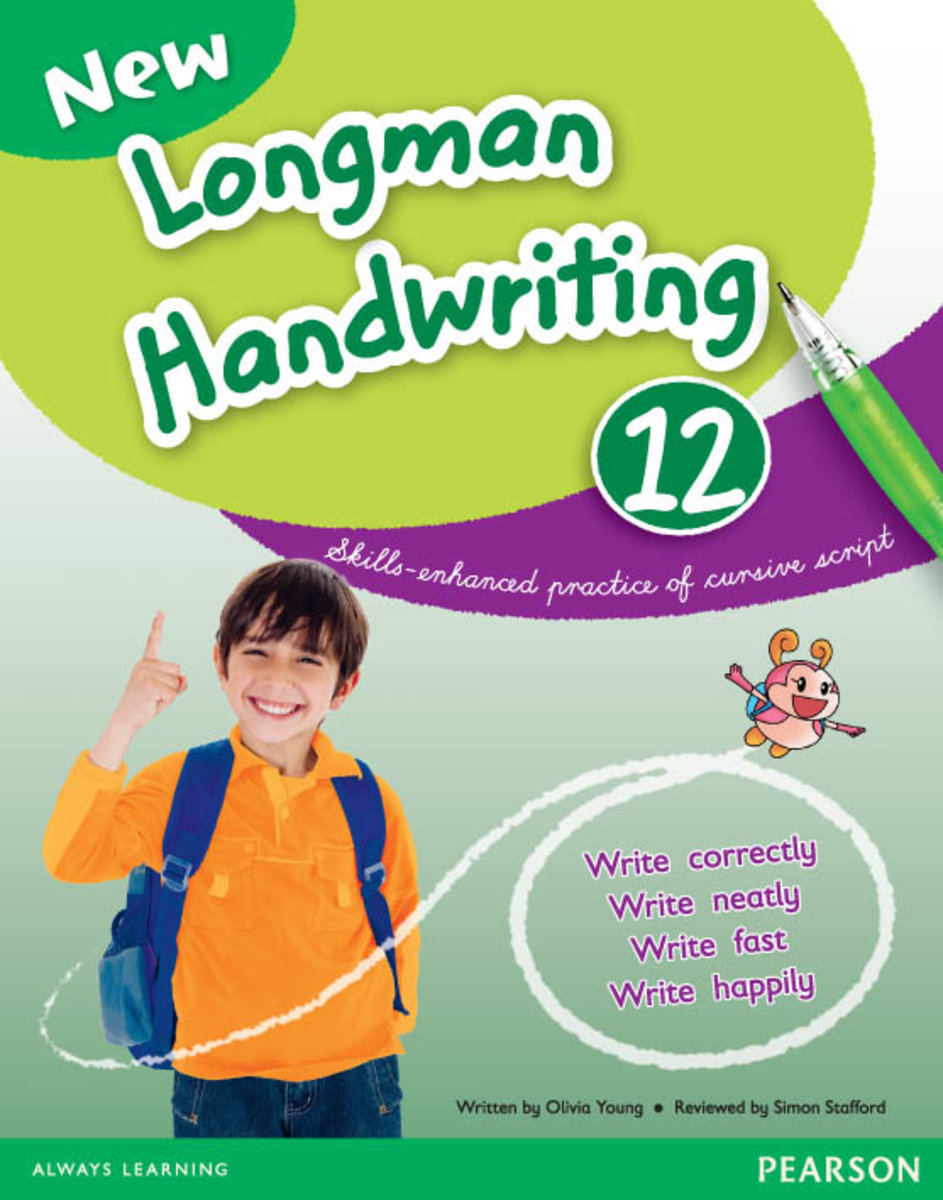 培生朗文 | New Longman Handwriting 12 小學補充練習 (英文科) #9789880099779 | 尺碼 : 6B | HKTVmall 香港最大網購平台