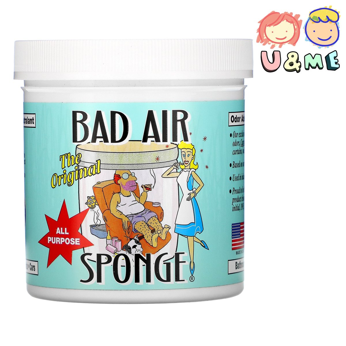 BAD AIR SPONGE | 強力除甲醛 環保空氣淨化劑 400g (平行進口貨) | HKTVmall 香港最大網購平台