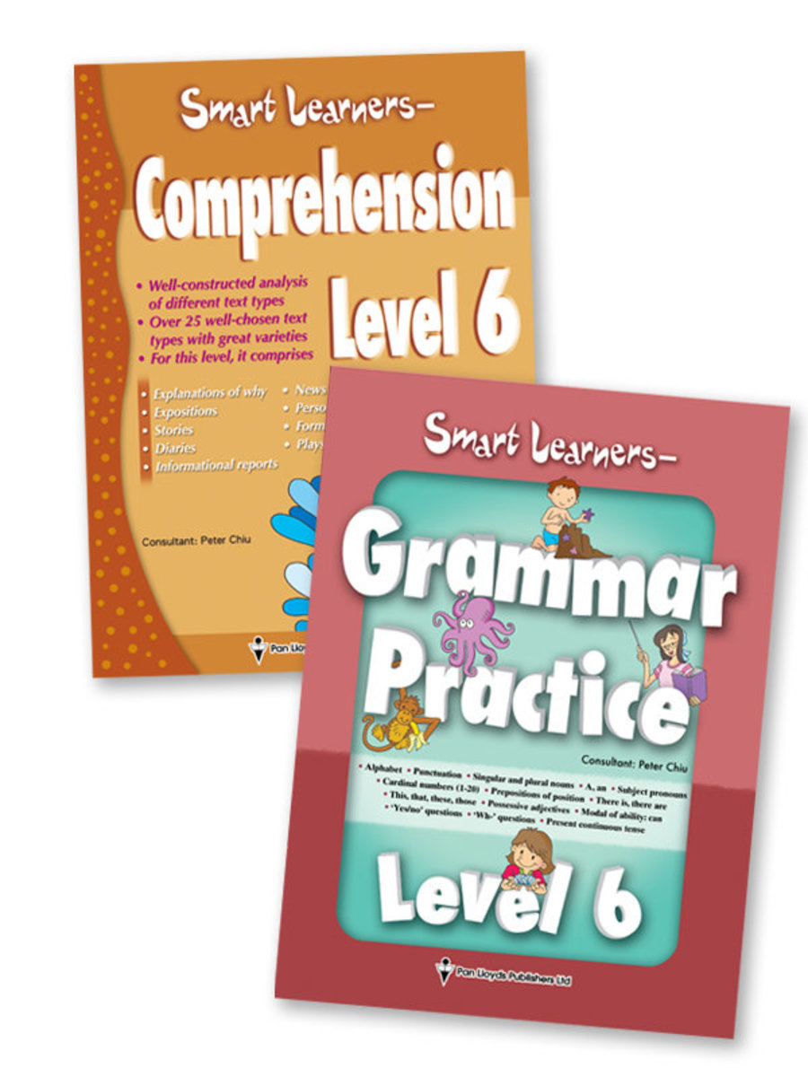 樂思 | Smart Learners-Grammar Practices+Comprehension(P.6)套裝 | 尺碼 : P6 ...