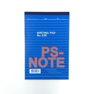 多致紙品 | #338 A5 PS-NOTE 行線信紙簿 ( 6本 ) | HKTVmall 香港最大網購平台