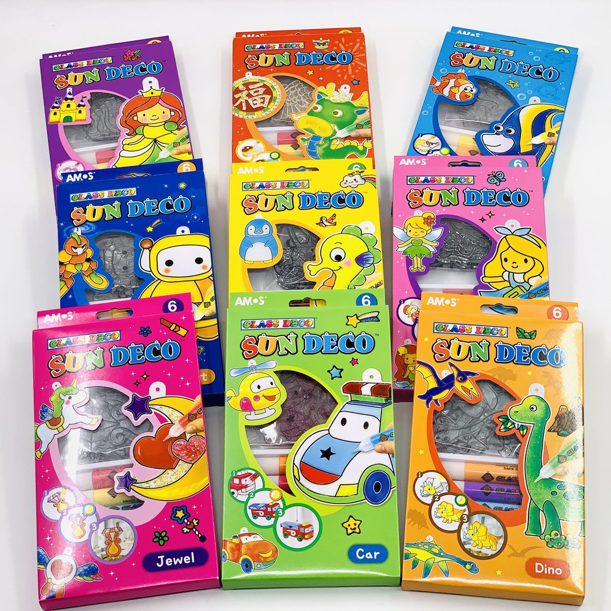 AMOS | Korea AMOS Colorix® Silky Twisters, 12 Colour Set #CST12《HK ...