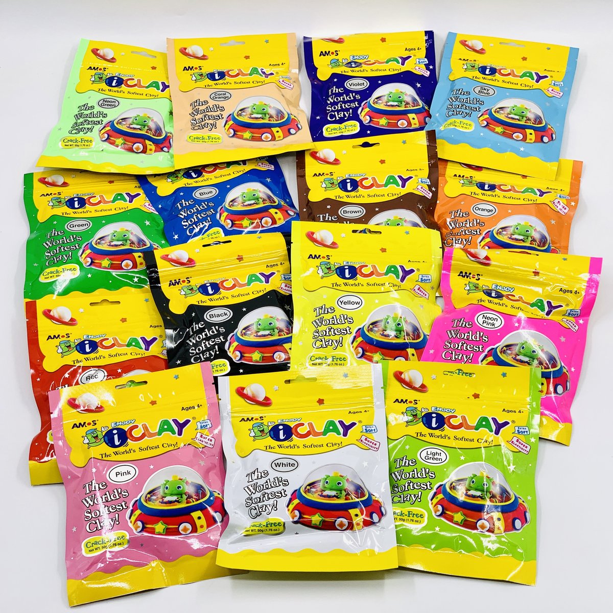 AMOS | Korea AMOS Colorix® GlassFun Multi Crayon, 6 Colour Set #GF6PC ...