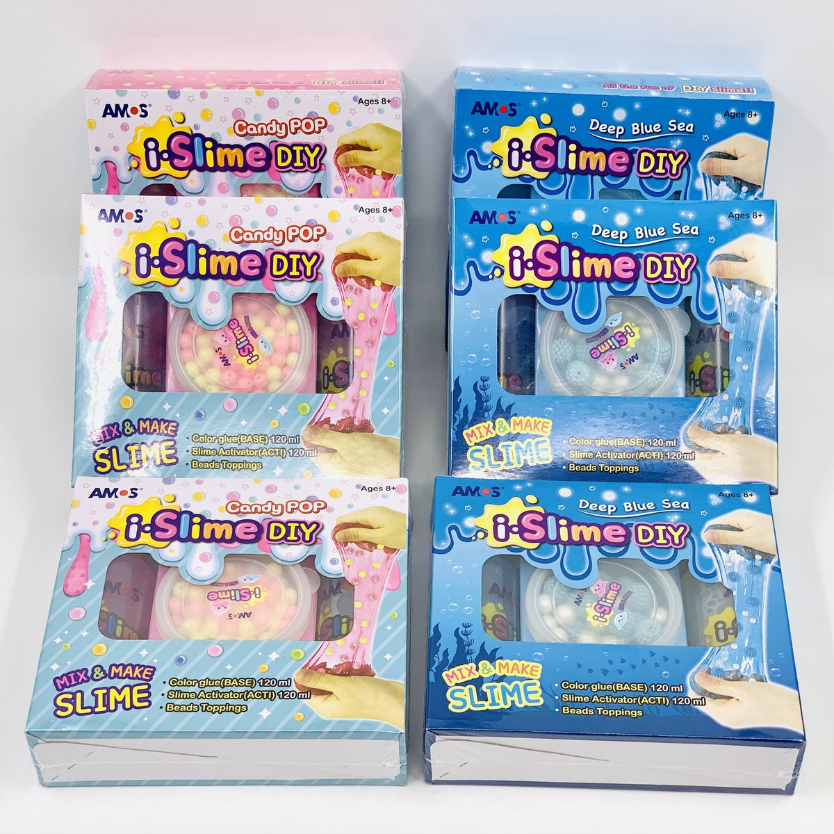 AMOS | Korea AMOS Sun Deco™, Jewel 10.5ml x 6 Colours (Mini Box Set) # ...