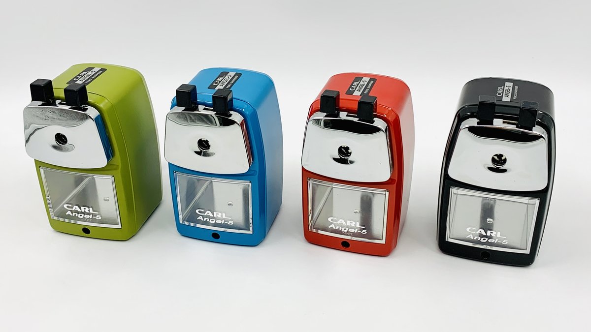 CARL | 日本 CARL Angel-5 手動鉛筆刨機 (藍色) - 附金屬桌面安裝《香港行貨》 | 顏色 : 藍色 | HKTVmall ...