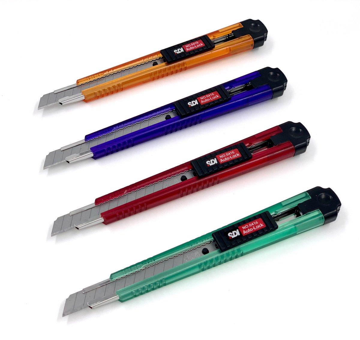 SDI | 0416A│透明小美工刀 (綠色) 鎅刀 | 顏色 : 綠色 | HKTVmall 香港最大網購平台