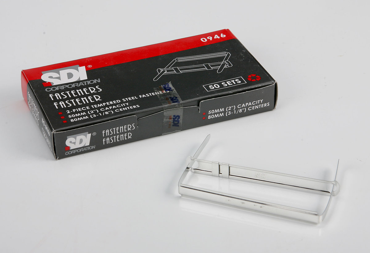 SDI | 台灣手牌 2孔快勞鐵 活頁夾條 #0946, 50套盒裝《香港行貨》 | HKTVmall 香港最大網購平台