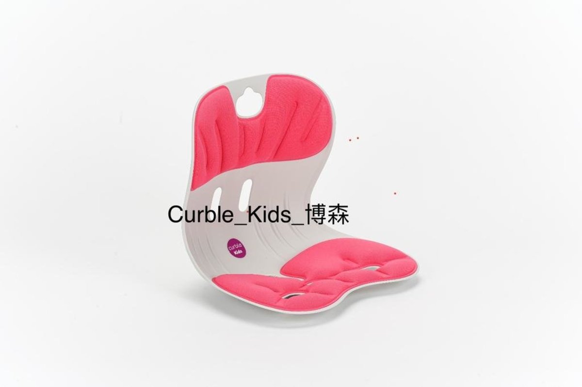 Curble | Curble Kids 兒童坐姿矯正椅背- 粉紅( 韓國制造 原裝行貨 ) | HKTVmall 香港最大網購平台