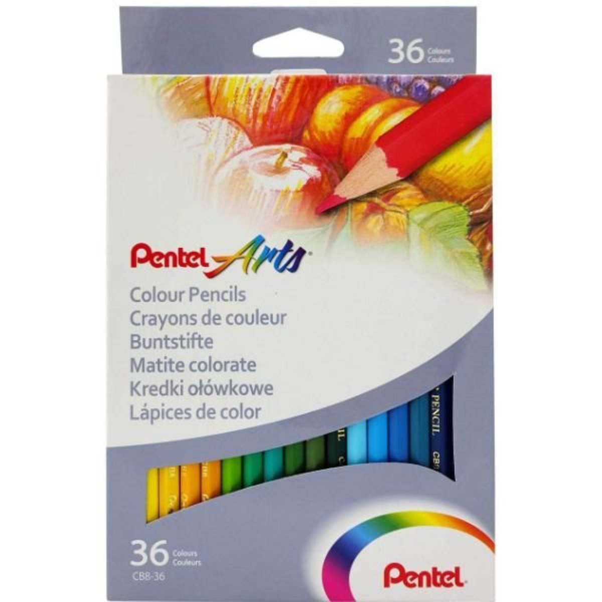 Pentel | Pentel Color Pencil - 36pc | HKTVmall The Largest HK Shopping ...
