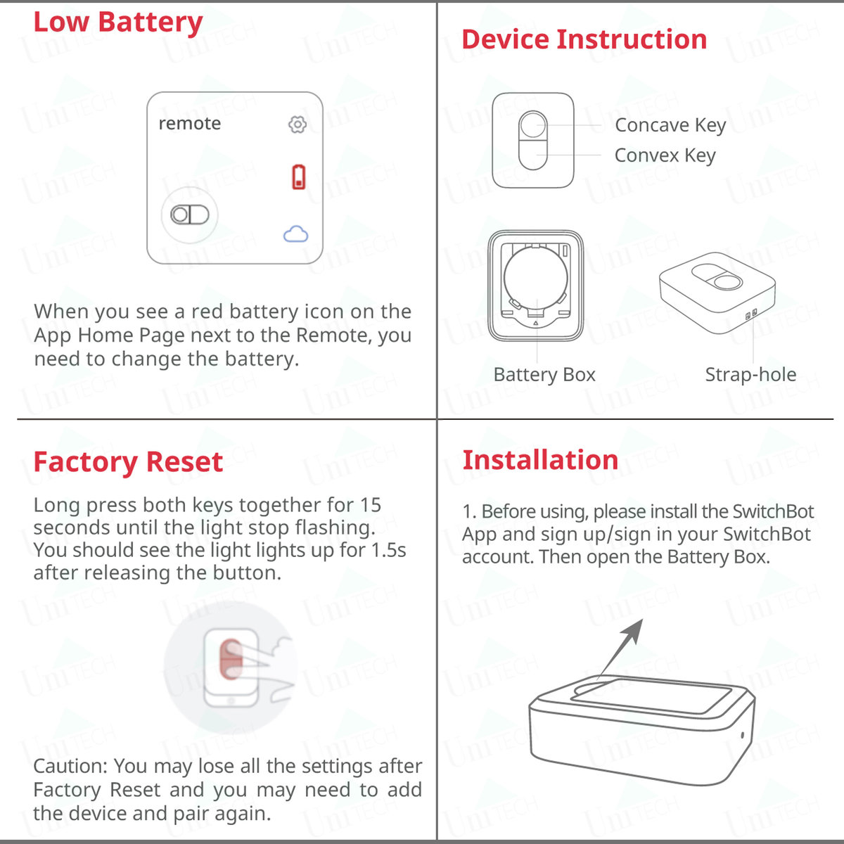 SwitchBot | SwitchBot Remote Button one press control white | HKTVmall The Largest HK Shopping ...